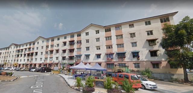 Apartment for Sale, 3 Bedroom, 650 sq.ft, Teratai Apartment (Taman ...