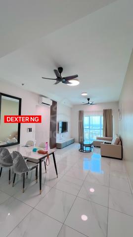 Service Residence for Rent, 2 Bedroom, 883 sq.ft, Sinaran Residences ...