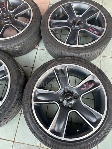Cooper s BBS rim 17 inch pcd 100 myvi alza ativa - Car Accessories ...