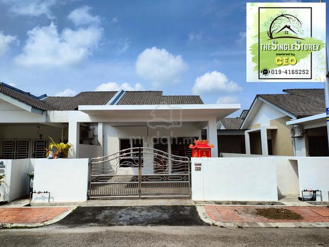 1-storey Terraced House for Sale, 3 Bedroom, 1800 sq.ft, Batu Kawan ...