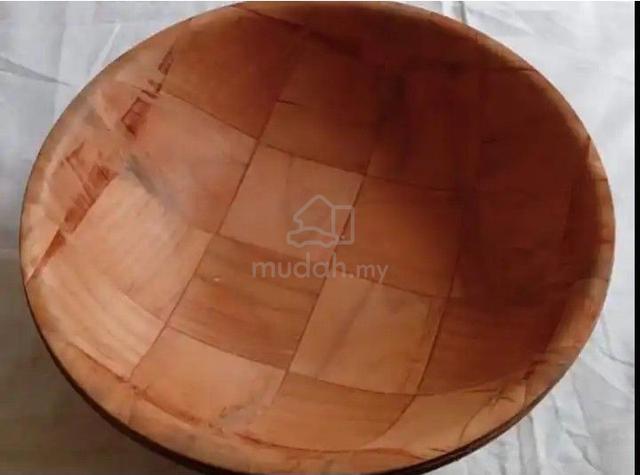 Wooden bowl/Mangkuk kayu - Home Appliances & Kitchen for sale in Kota ...