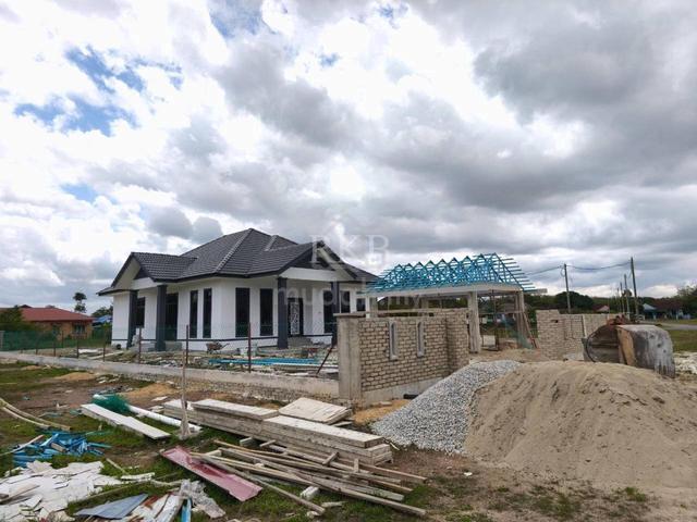 New Bungalow House for Sale, 4 Bedroom, 1750 sq.ft, Machang, Kelantan ...