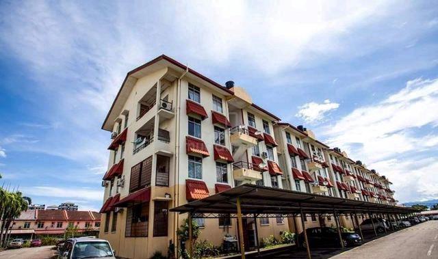 Condominium for Sale, 3 Bedroom, 902 sq.ft, Sri Kepayan Apartment, Kota ...