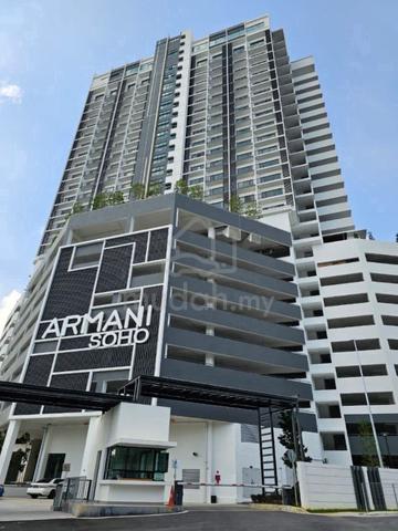 Service Residence for Rent, 1 Bedroom, 450 sq.ft, Armani Soho, Subang ...