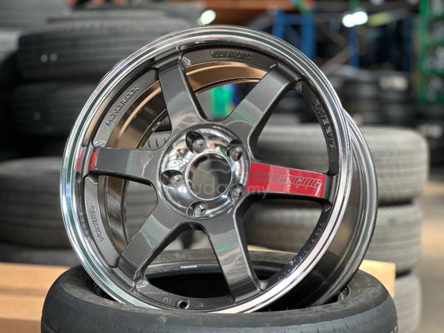 NEW 17 AOW TE37 SL Rim Civic WRV HRV CX3 Camry X50 - Car Accessories ...