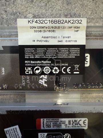 Kingston FURY Beast RGB DDR4 3200Mhz 32GB( New) - Computers ...