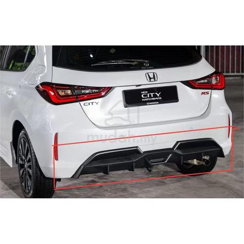 Honda city hatchback rs rear diffuser lip lips 11 - Car Accessories ...