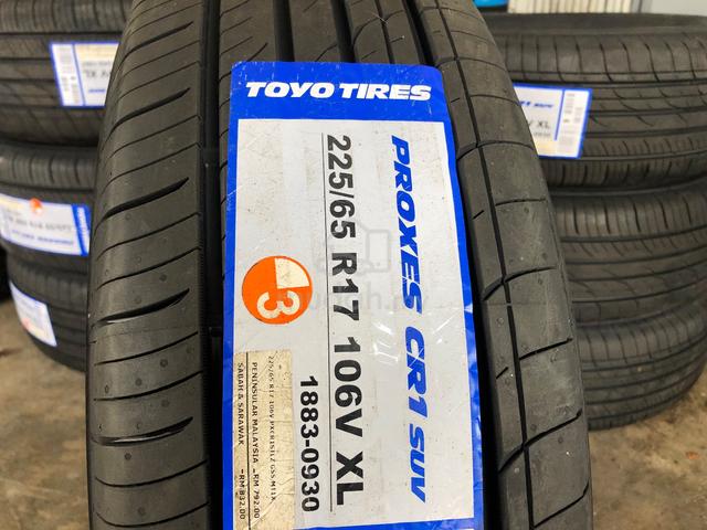 Tayar Baru 225 65 17 Toyo proxes cr1 suv new tyre - Car Accessories & Parts for sale in Klang ...