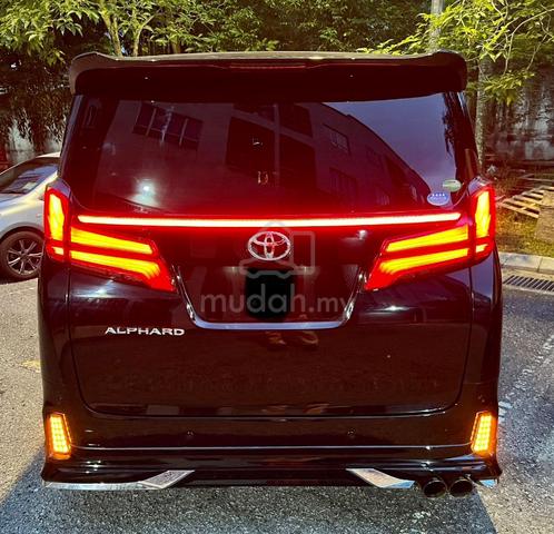 Vellfire Alphard Tail Light Lamp Running Bodykit - Car Accessories ...