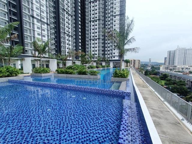 Service Residence for Rent, 3 Bedroom, 850 sq.ft, MiNest Residence ...