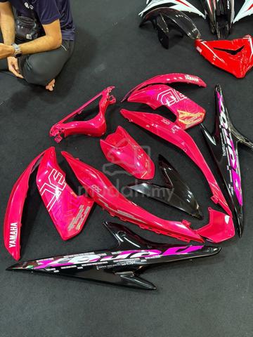 coverset nvx v1 baru custom pink candy pearl biru - Motorcycle ...
