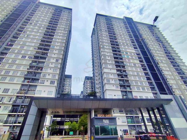 Apartment for Auction, 3 Bedroom, 1102 sq.ft, BSP 21, Bandar Saujana ...