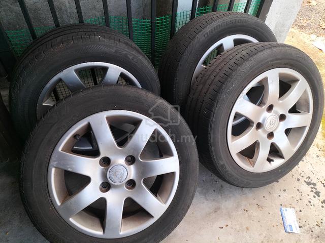Rim Waja Original & Tayar - Car Accessories & Parts for sale in Shah Alam, Selangor