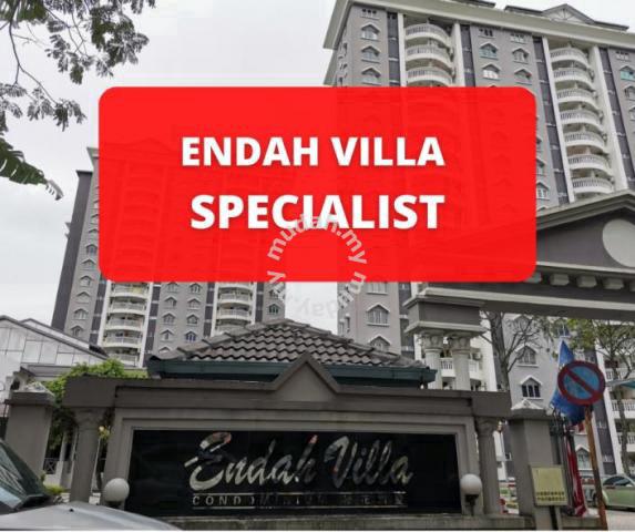 Condominium for Sale, 3 Bedroom, 1138 sq.ft, Endah Villa, Sri Petaling, Kuala Lumpur | Mudah.my