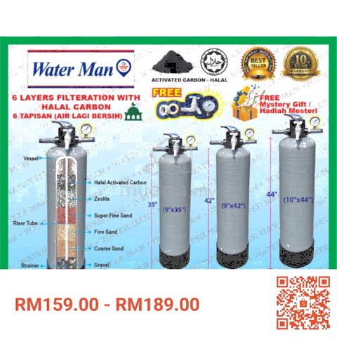 6 Layer Waterman Water Filter/Penapis Air k1 - Home Appliances ...