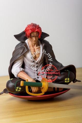 one piece red haired shanks sitting pose 12cm toys - Hobby ...