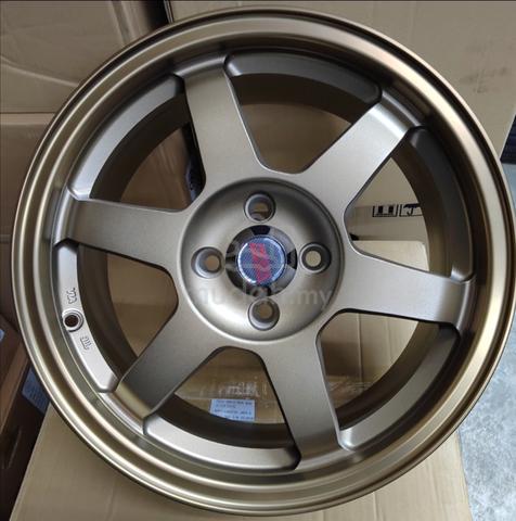 SPORT RIM NEW AUTO OPTION TE37 16 City Jazz vios - Car Accessories ...