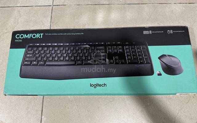 logitech MK345 wireless keyboard & mouse set - Computers & Accessories ...
