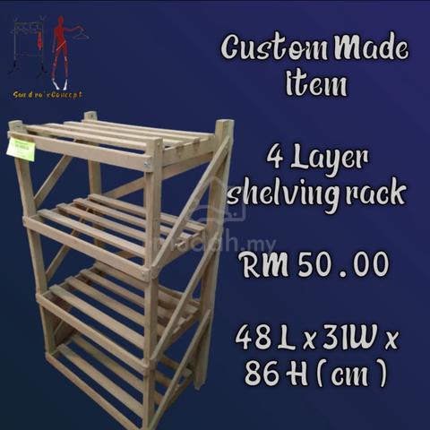 4 Layer Shelving Rack Display - Furniture & Decoration for sale in ...