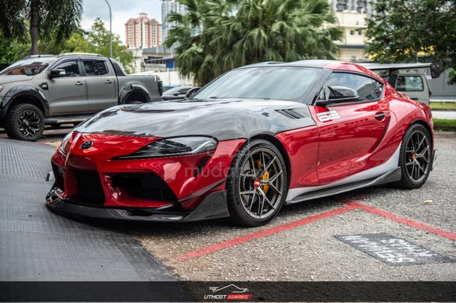 Toyota Supra A90 Aim Design Carbon Front Lip - Car Accessories & Parts ...