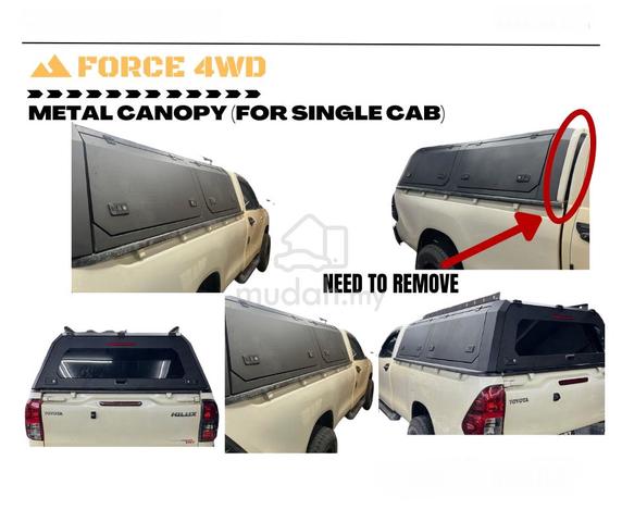 Hilux revo rocco rogue single cab force canopy 11 - Car Accessories ...