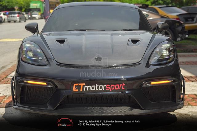 Porsche cayman 718 gt4 rs bodykit bumper gt4rs dcf - Car Accessories ...