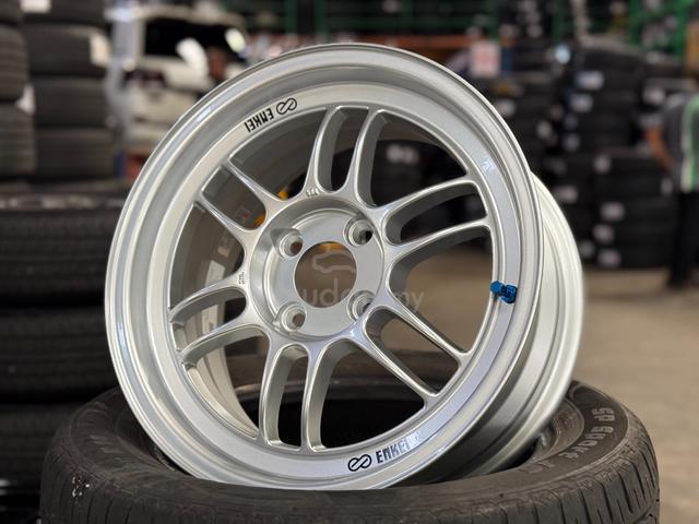 NEW 15 Enkei RPF1 Japan Rim City Jazz Myvi Vios FL - Car Accessories ...