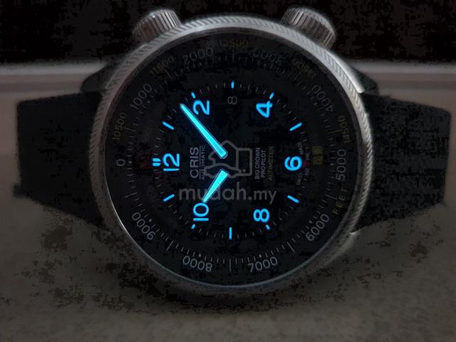 ORIS Big Crown PROPILOT ALTIMETER Feet Scale 47mm - Watches & Fashion ...