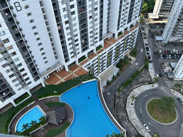Service Residence for Sale, 3 Bedroom, 1000 sq.ft, The Stone (Ayer Itam ...