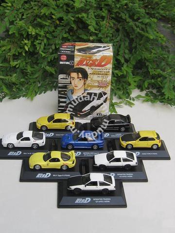 INITIAL D 1/72 (6cm) Diecast Car Set (8 Nos) - Hobby & Collectibles for ...