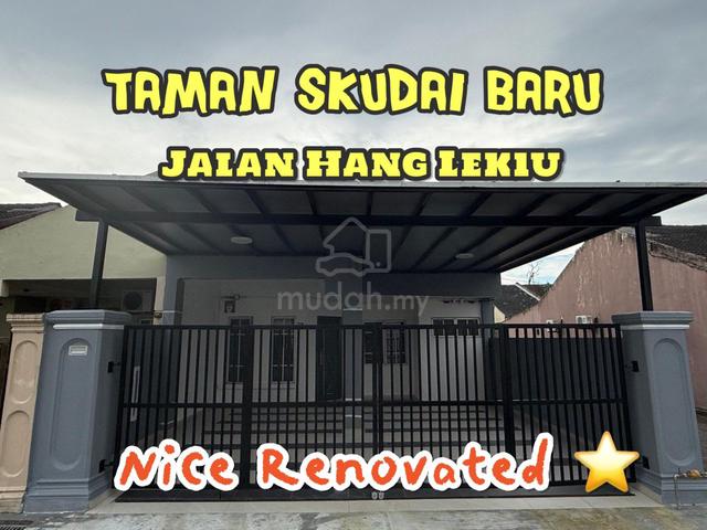1-storey Terraced House for Sale, 3 Bedroom, 1540 sq.ft, Skudai, Johor ...