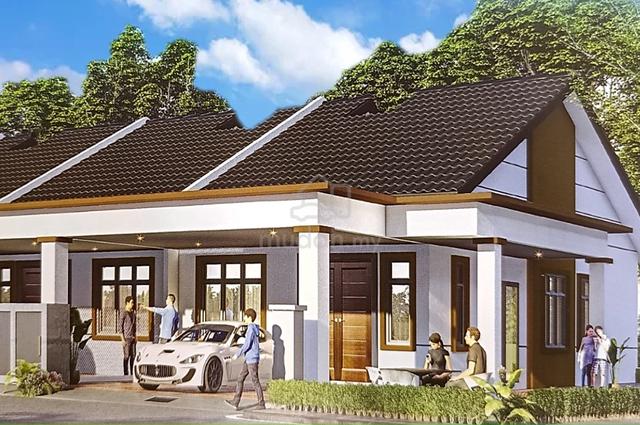 1-storey Terraced House for Sale, 4 Bedroom, 3380 sq.ft, Bertam Ulu ...