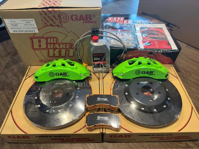 GAB Forged Brake Kit 6Pot Vellfire Alphard Estima - Car Accessories ...