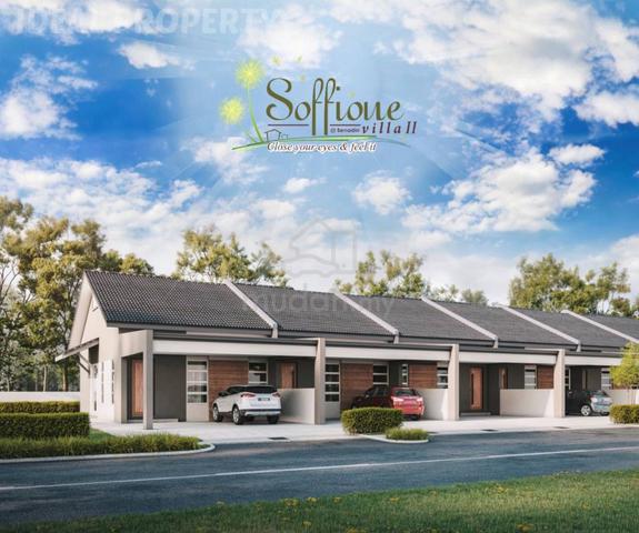 New 1-storey Terraced House for Sale, 3 Bedroom, 923 sq.ft, Miri ...