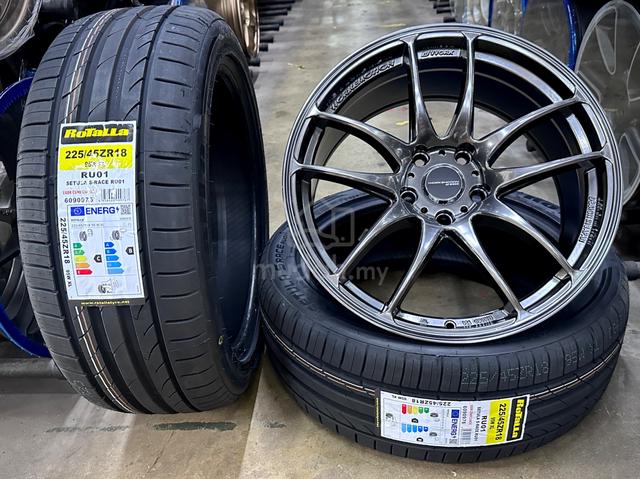 Sport Rim WORK Emotion CR Kiwami combo Tyr 18 - Car Accessories & Parts ...