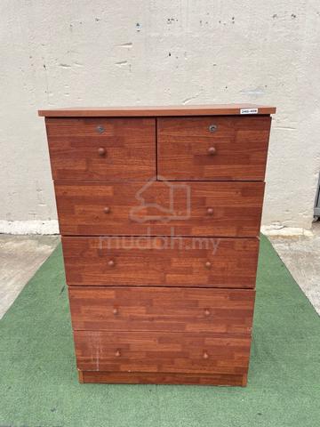 YB15L Almari Laci Dada 6 Compartment Chest Draw - Furniture ...