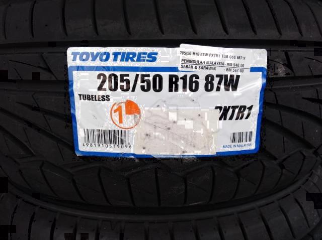 205/50/16 Toyo Proxes TR1 Tyre 2025 Tayar - Car Accessories & Parts for sale in Klang, Selangor