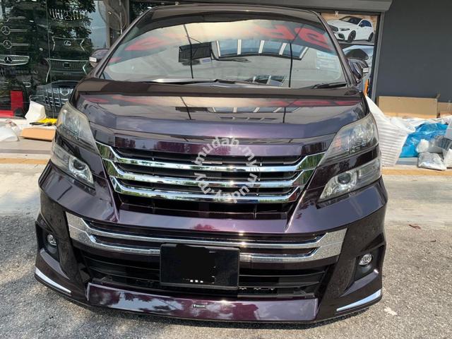 Vellfire 20 modelista aero tourer bumper bodykit - Car Accessories ...