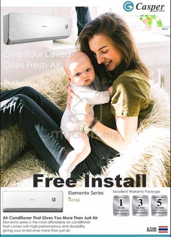 Casper 1.5hp aircond + pasang - Home Appliances & Kitchen for sale in ...