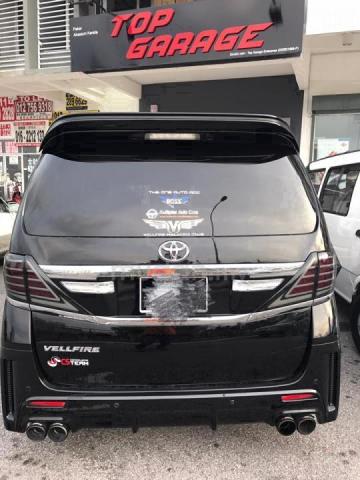 Alphard Vellfire Anh20 Silk Blaze Spoiler Bodykit - Car Accessories ...