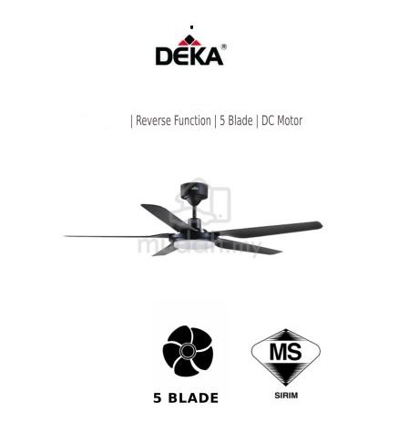 DEKA LED Lighting CEILING FAN DX56L s1nx1 - Home Appliances & Kitchen ...