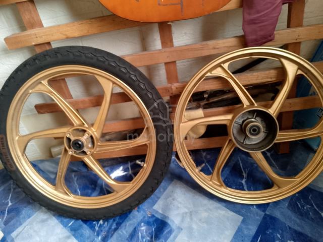 sport rim 5 batang wave 100r atau wave brake disc - Motorcycle ...