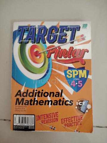 Additional Mathematics F4 to 5 SPM Reference Book - Textbooks for sale ...