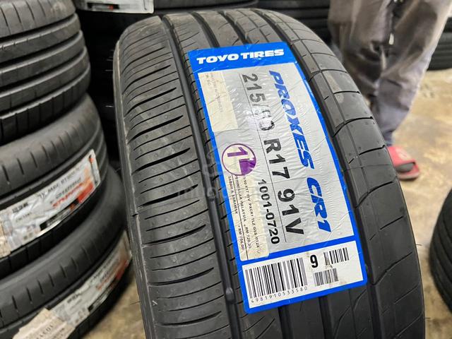 Tayar baru 215 50 17 toyo proxes cr1 2025 new tyre - Car Accessories & Parts for sale in Saujana ...
