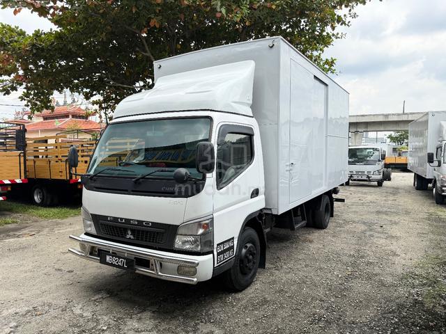 Mitsubishi Fuso FE83PG 3 Ton 17 Kaki Box Tail Lift - Commercial Vehicle ...