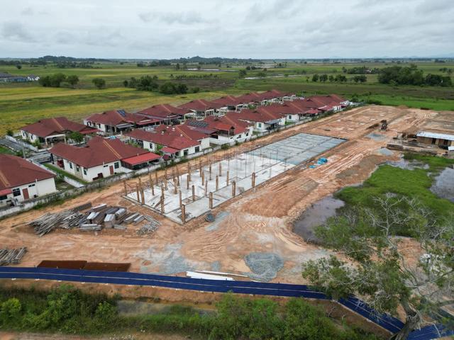 New 1-storey Terraced House for Sale, 3 Bedroom, 1540 sq.ft, Pendang ...