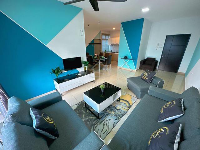 Service Residence for Rent, 3 Bedroom, 1100 sq.ft, Pandan Residence 2 ...