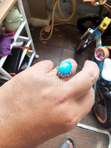 Batu fairuz sky blue - Watches & Fashion Accessories for sale in Ayer ...