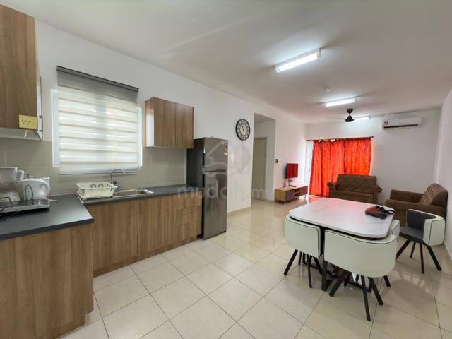 Service Residence for Rent, 2 Bedroom, 700 sq.ft, Alanis @ Warisan ...