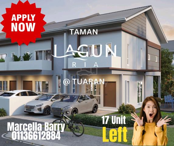 New 2-storey Terraced House for Sale, 3 Bedroom, 1483 sq.ft, Tuaran ...